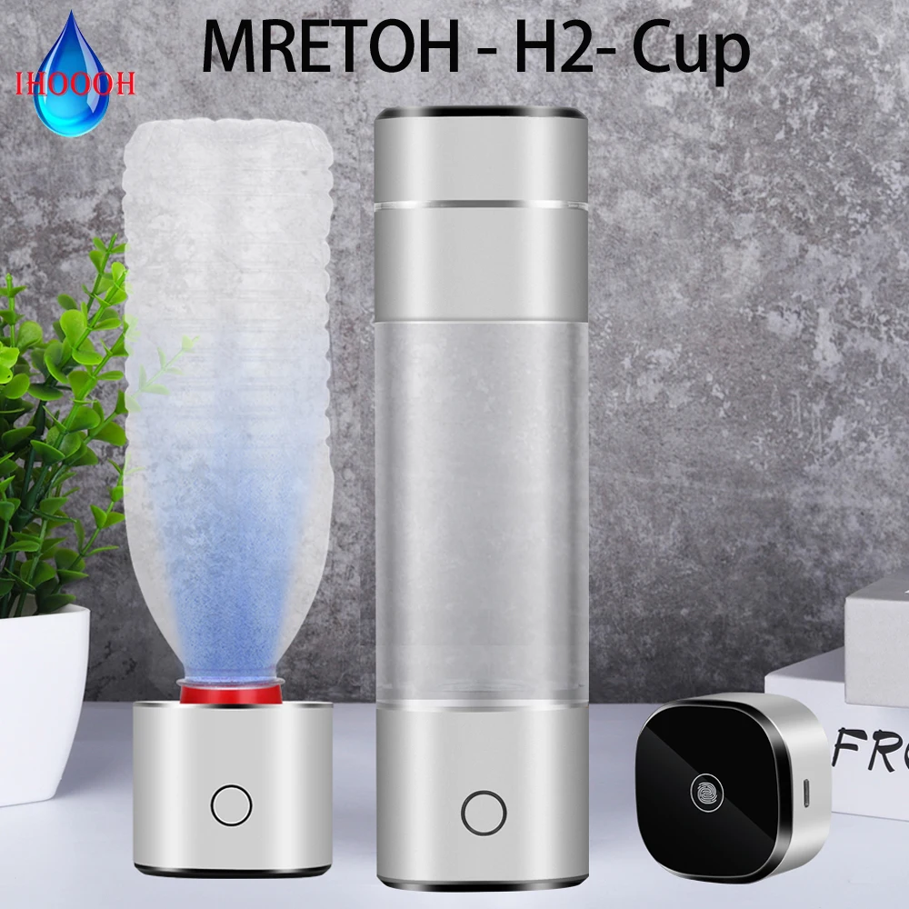 Hydrogen Water Generator Bottle Low Frequency 7.8Hz MRETOH H2 Miracle ...