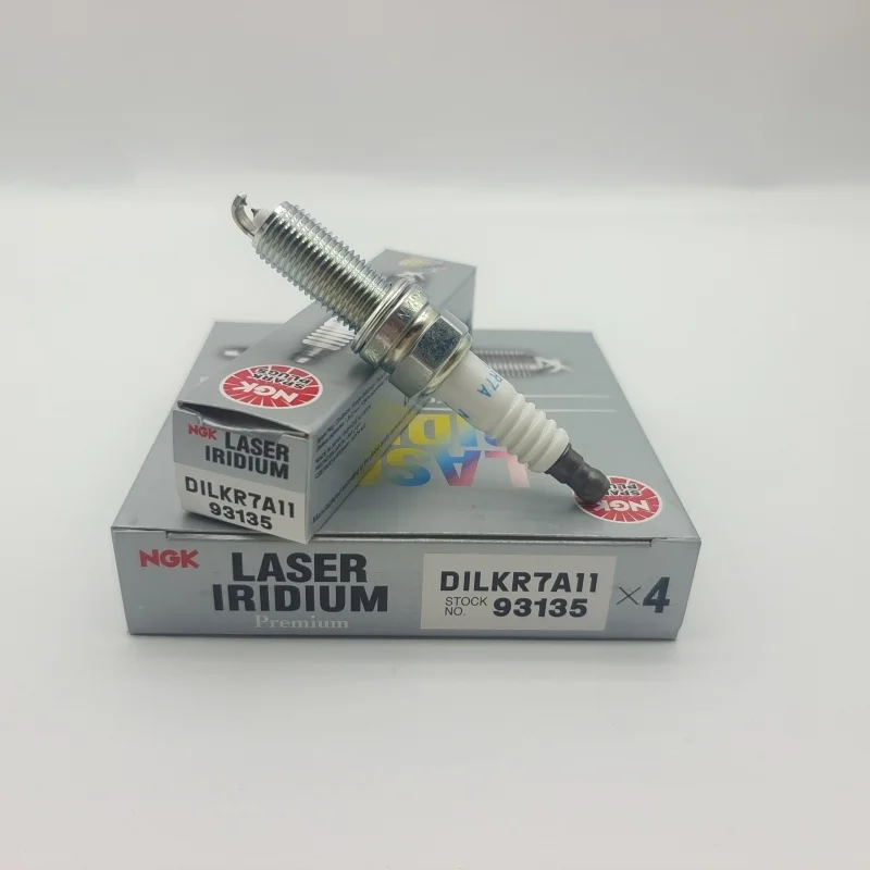 4/6PCS OE:1885111070 NGK DILKR7A11 93135 Spark Plug For Kia k3 k9 ...