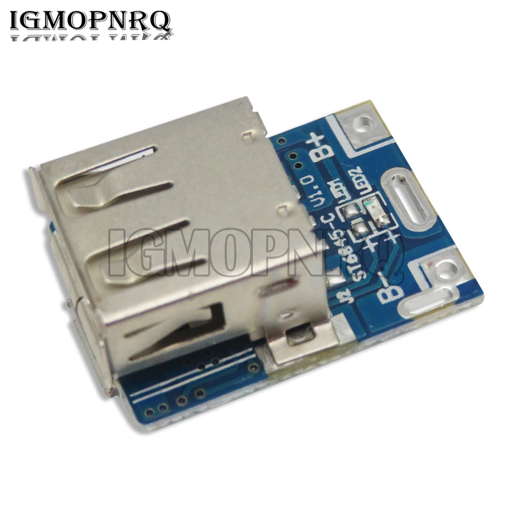 5PCS-5V-1A-Lithium-Battery-Charger-Step-Up-Protection-Board-Boost ...