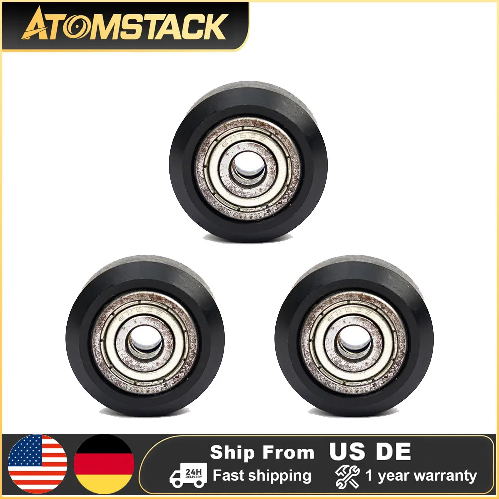3PCS-Universal-POM-Pulley-Wheel-For-AtomStack-Laser-Engraving-Machine ...