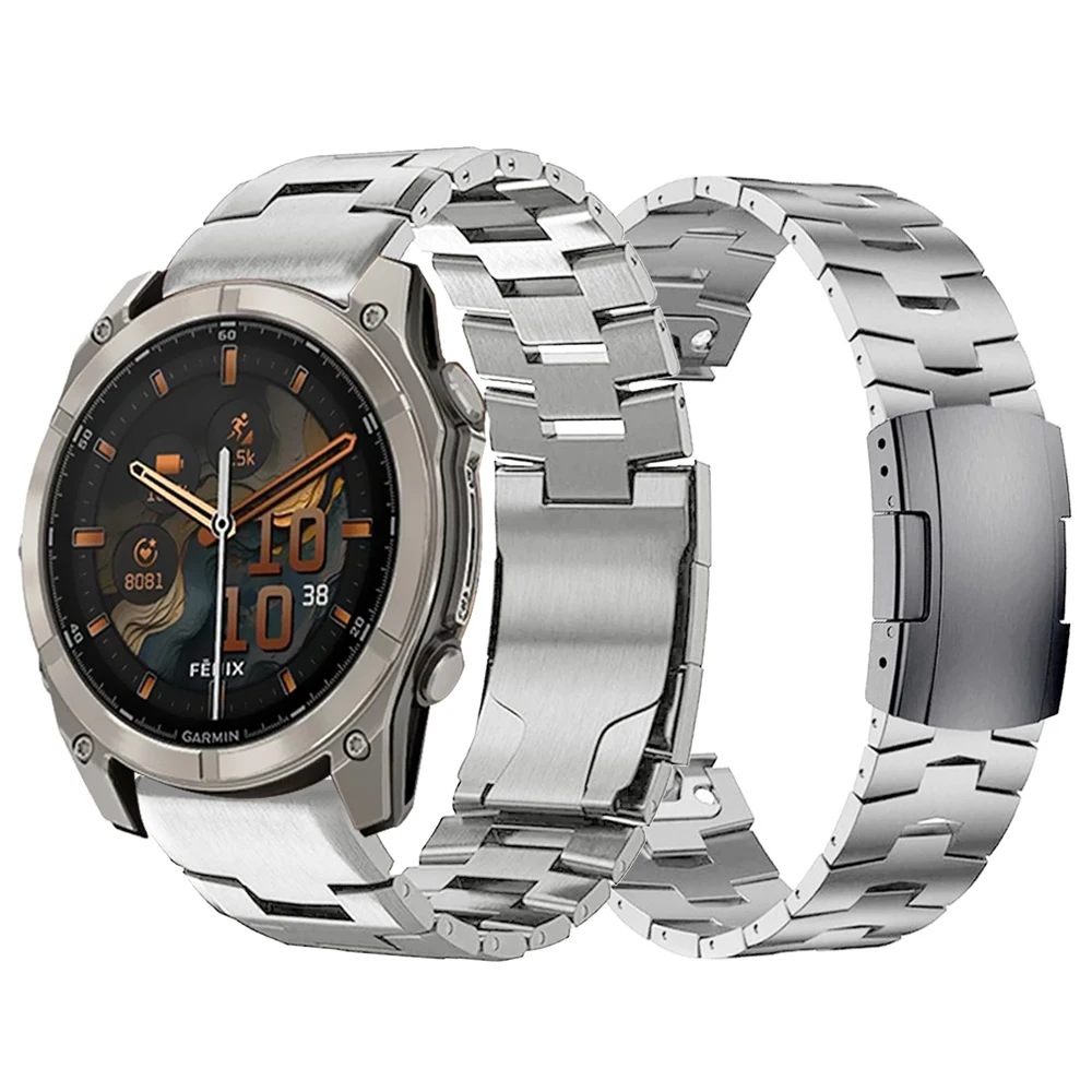 Enhanced QuickFit Watch Strap - Titanium Alloy Band Bracelet, 22mm/26mm ...