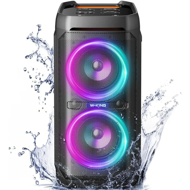 100W-Bluetooth-Speakers-V5-3-IPX6-Waterproof-Portable-Loud-Wireless ...