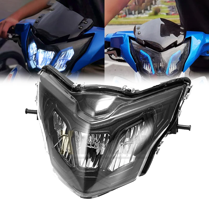 For-Yamaha-LC135-V2-V3-V4-V5-V6-LED-Headlamp-Motorcycle-Scooter ...