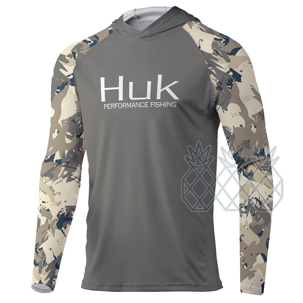 Fishing-Hoodie-HUK-Men-Performance-Clothes-Summer-Breathable-Long ...