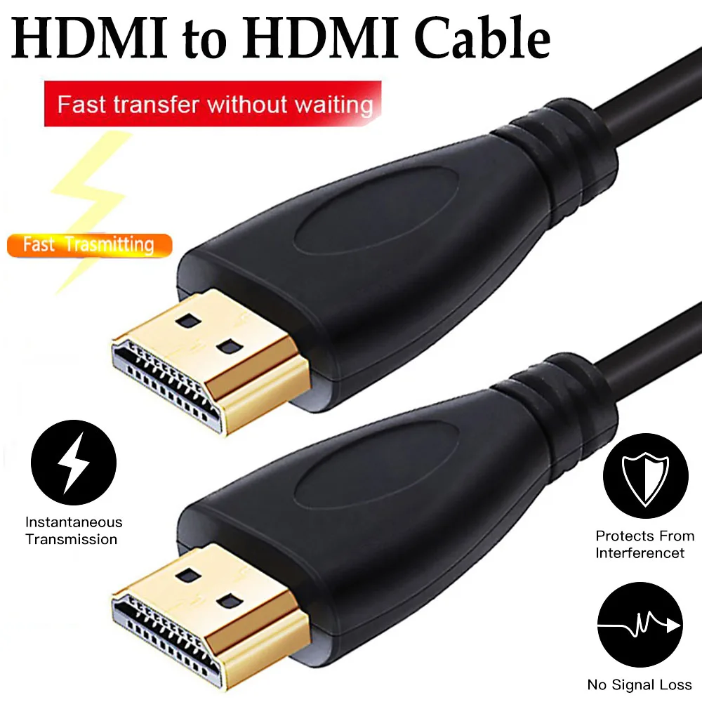 High-Speed-HDMI-Cable-HDMI-compatible-2-0-1080P-3D-Audio-Video-Cables ...