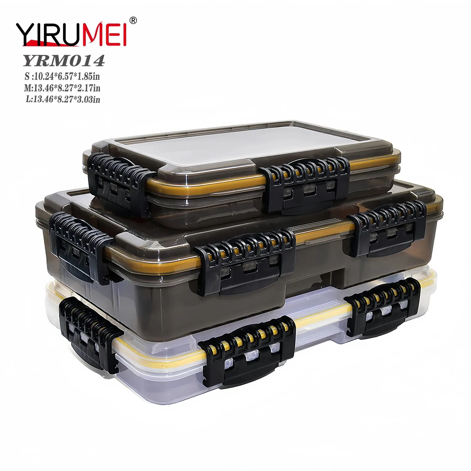 Waterproof Fishing Tackle Box Large Capacity Fishing Accessories Tool ...