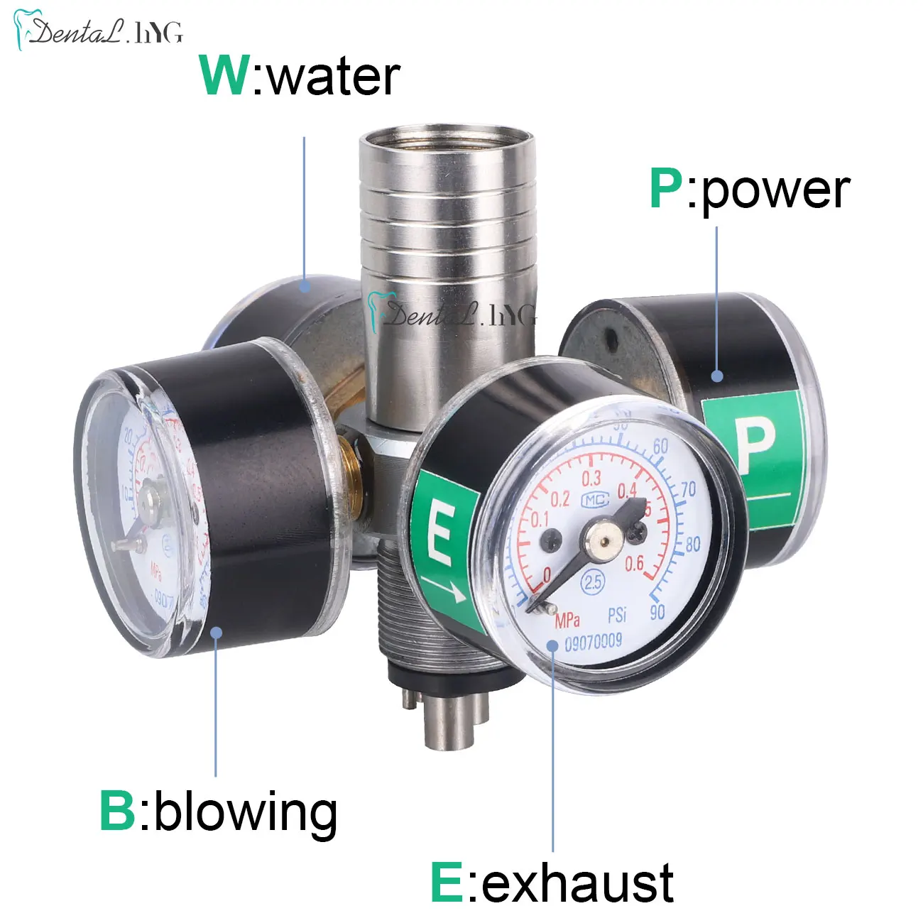 Dental Air Pressure Gauge For Test High speed Handpiece - AliExpress 66