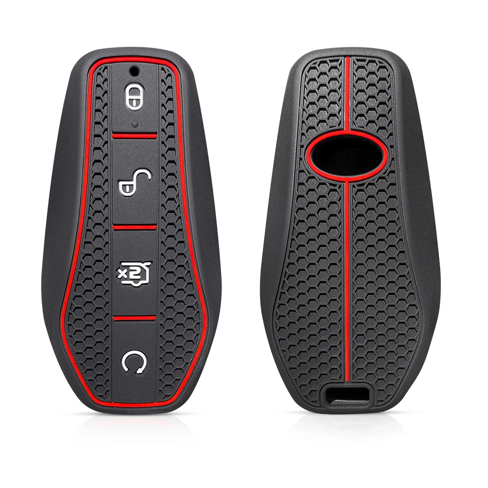 Silicone-Holder-Chain-Key-Case-Car-Key-Cover-for-BYD-Atto-3-Han-EV ...