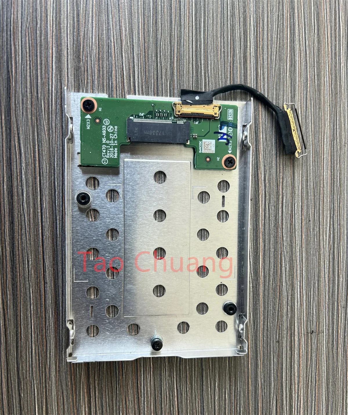 PARA Lenovo Thinkpad T470 T480 SSD M.2 HDD SATA placa do conector do disco rígido suporte CT470 ...