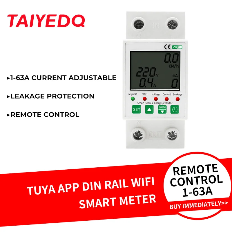 63A-2P-TUYA-WiFi-Smart-Circuit-Earth-Leakage-Over-Under-Voltage ...