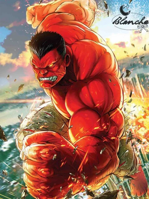 Red Hulk Drawings