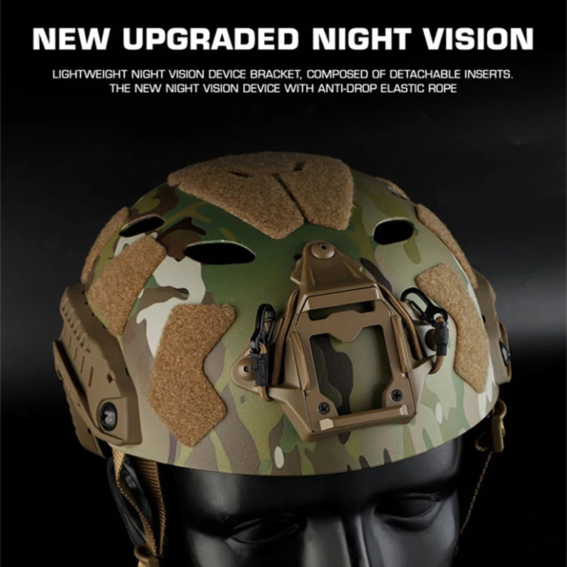 Tactical-Combat-Helmet-SF-Super-High-Cut-Helmet-Military-Tactical ...