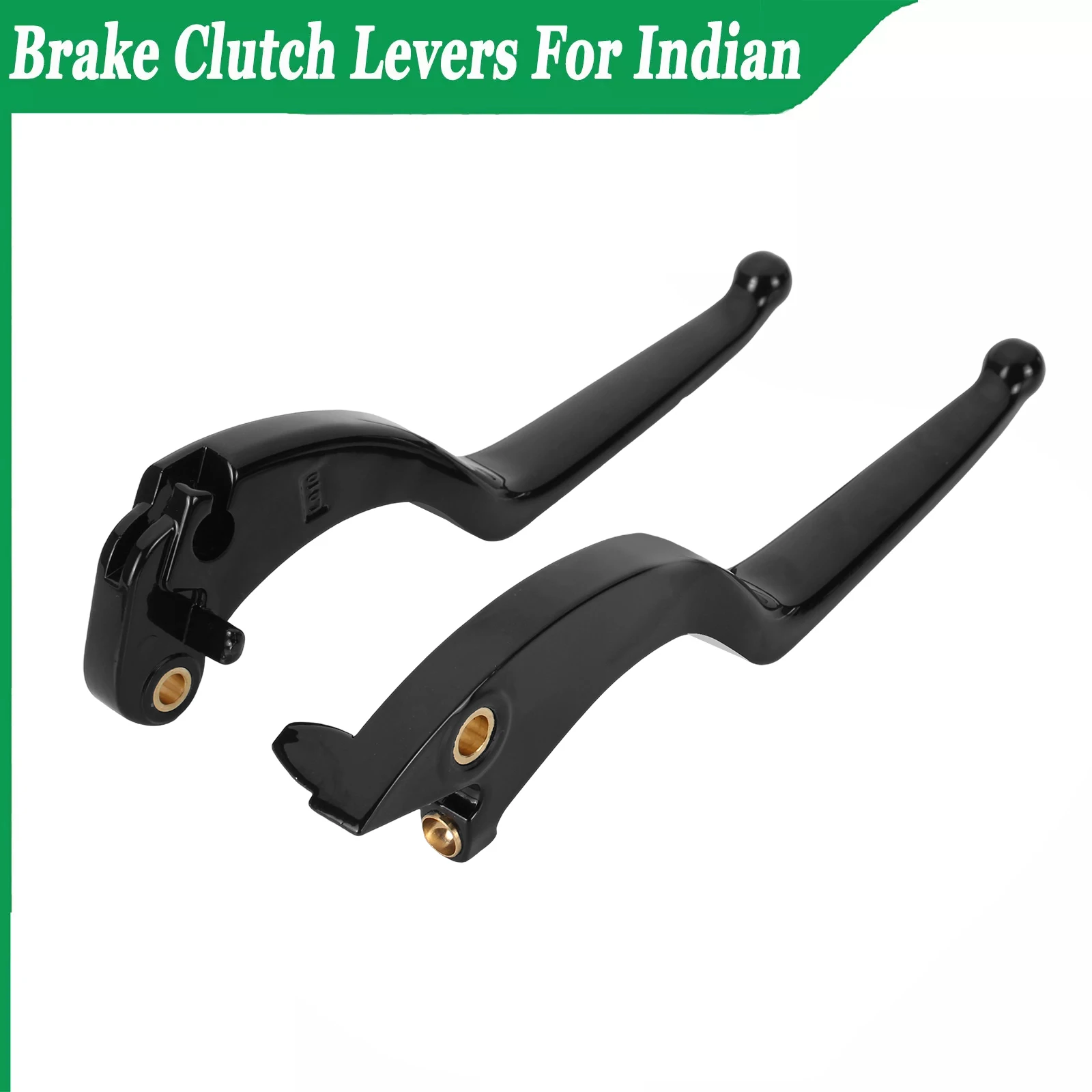 1 Pair Black Clutch Brake Levers For Indian Scout Bobber/Scout Rogue ...