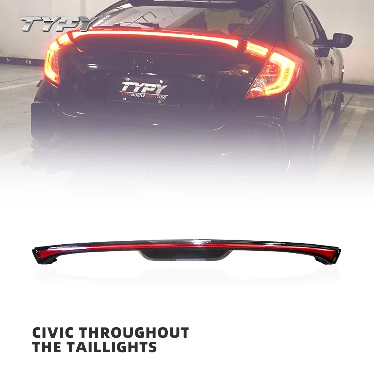 Car-Rear-Spoiler-Lamp-Accessory-Part-Plug-and-Play-Tail-Lamp-Tail-Light ...