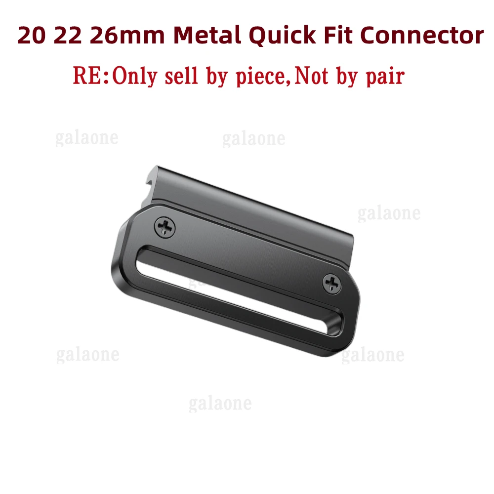 20-22-26mm-Metal-Quick-Release-Connector-For-Garmin-Fenix5s-5-5xPlus-6s ...
