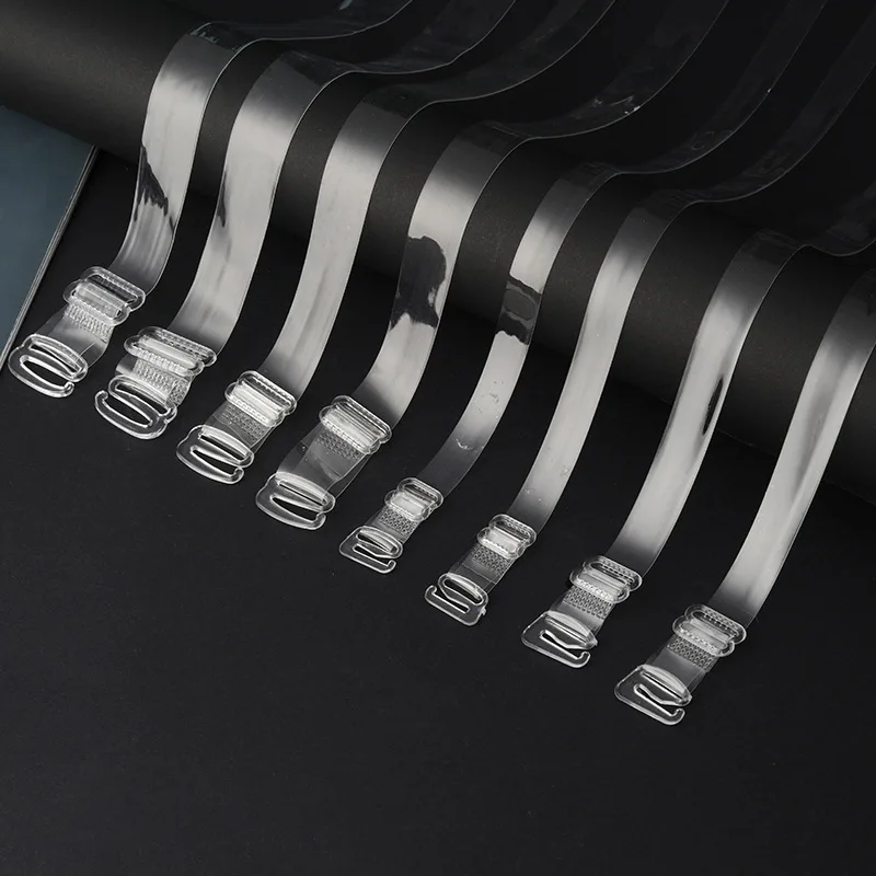 Clear-Bra-Straps-Transparent-Invisible-Detachable-Adjustable-Shoulder ...