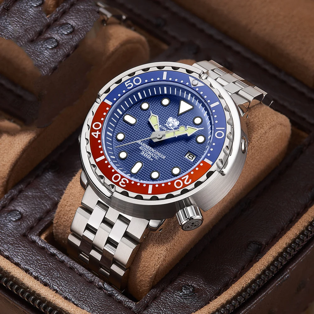 TUEDIX-Tuna-Selfwinding-Mechanical-Men-Watch-Seiko-NH35A-Movement-Alloy ...