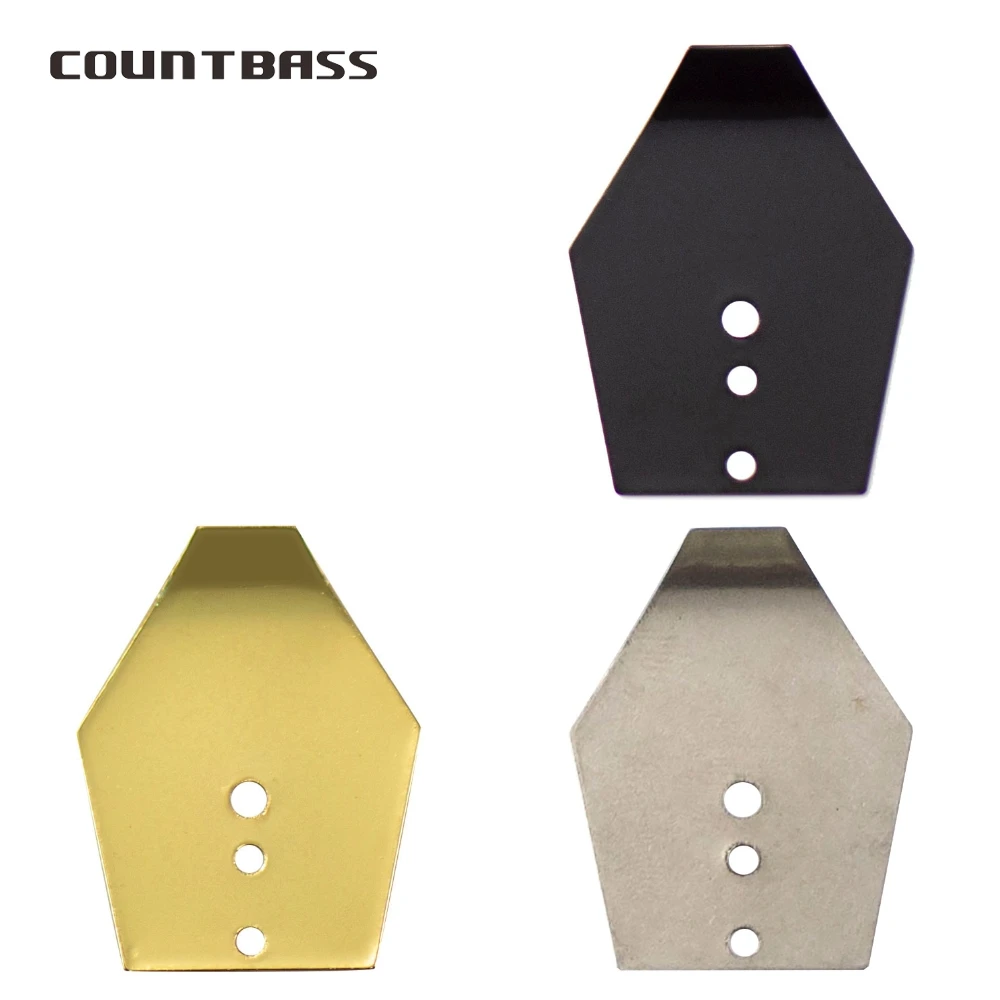50pcs-COUNTBASS-Original-Black-Gold-Swim-Jig-Blades-Stainless-Steel ...