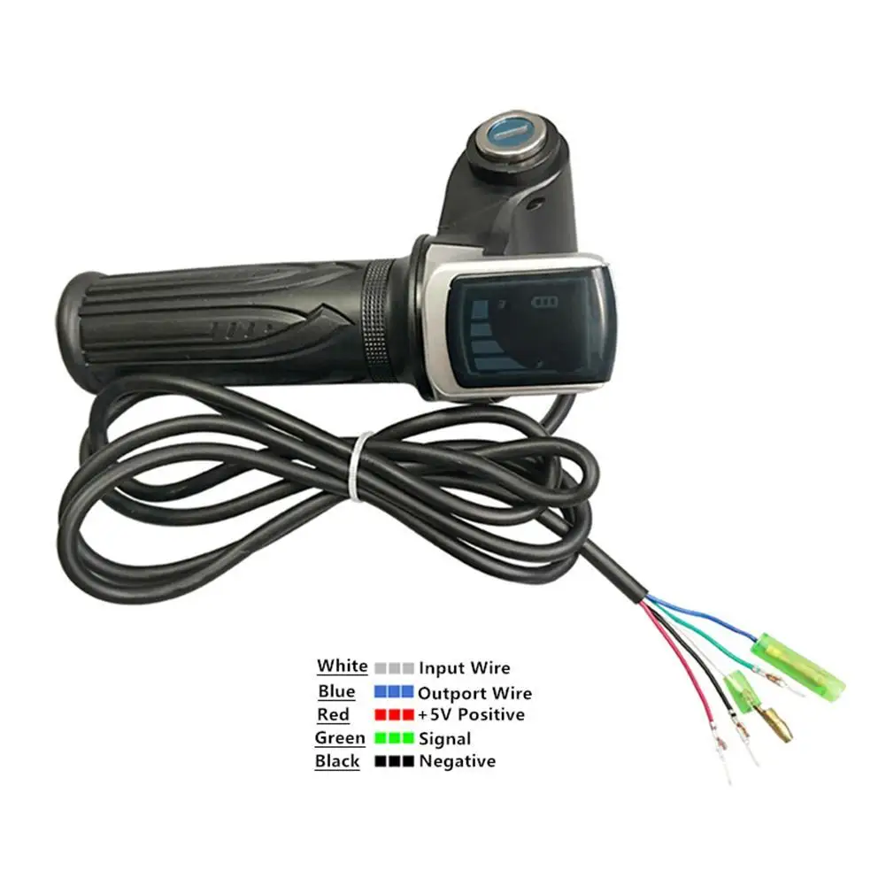 36V-48V-60V-Electric-Bike-Throttle-Speed-Control-Throttle-Accelerator-With-Lcd-Display-Electric ...