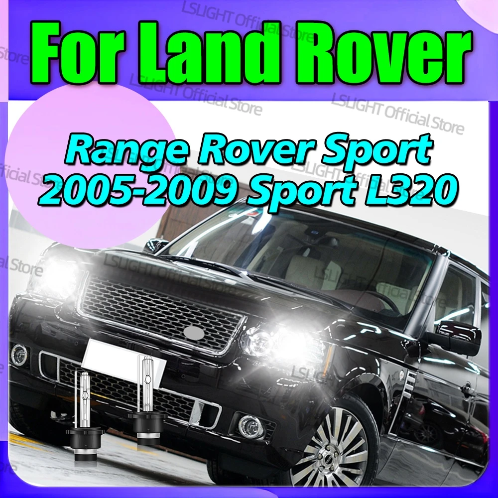 2x 6000K 8000K 10000K HID Xenon Bulbs D2 D2S Headlights 35W For Land ...