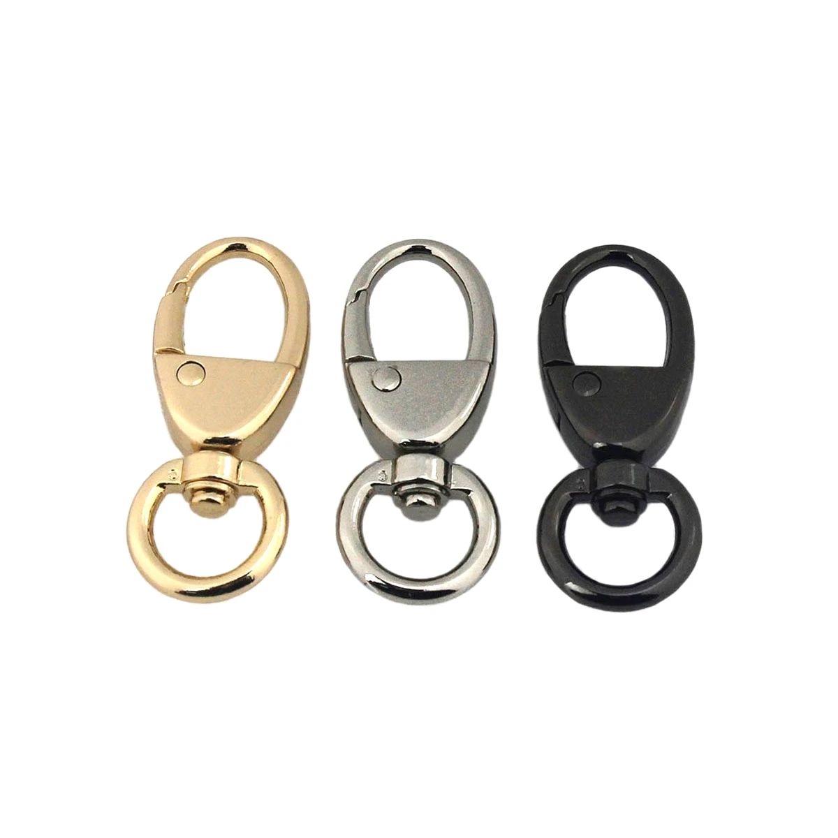1pcs Metal New Style Swivel O-ring Eye Snap Hook Trigger Clasps Clips ...