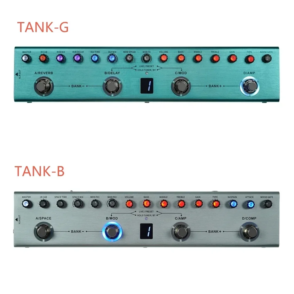 Tank-Rechargeable-Guitar-Multi-Effects-Pedal-Portable-36-Presets-9 ...