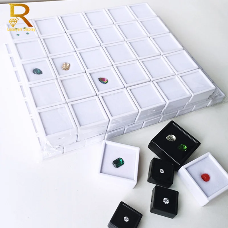 Lot-of-70-Transparent-Gem-Display-Box-Top-Glass-Pendant-Bead-Charms ...