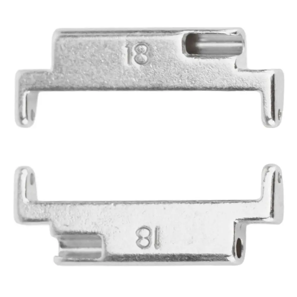 1 Pair Stainless Steel Metal Watch Band Adapter 18-20mm Size ...
