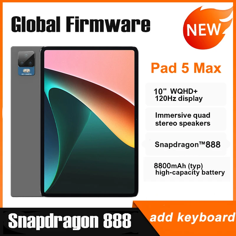 Estréia mundial Pad 5 Max Tablet Snapdragon 888 Android Tablet ...