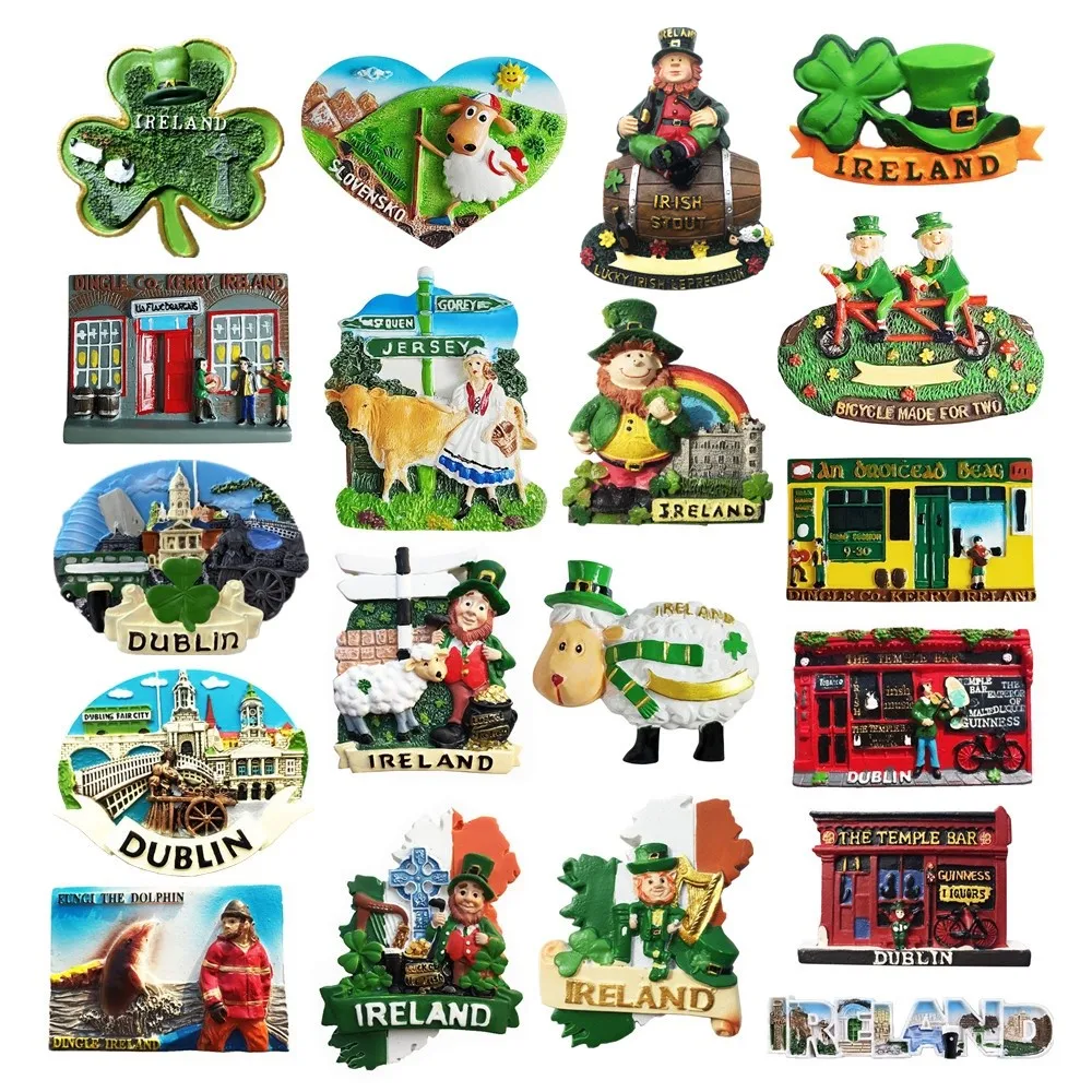 Ireland-3D-Fridge-Magnets-Tourism-Souvenir-Refrigerator-Magnetic ...
