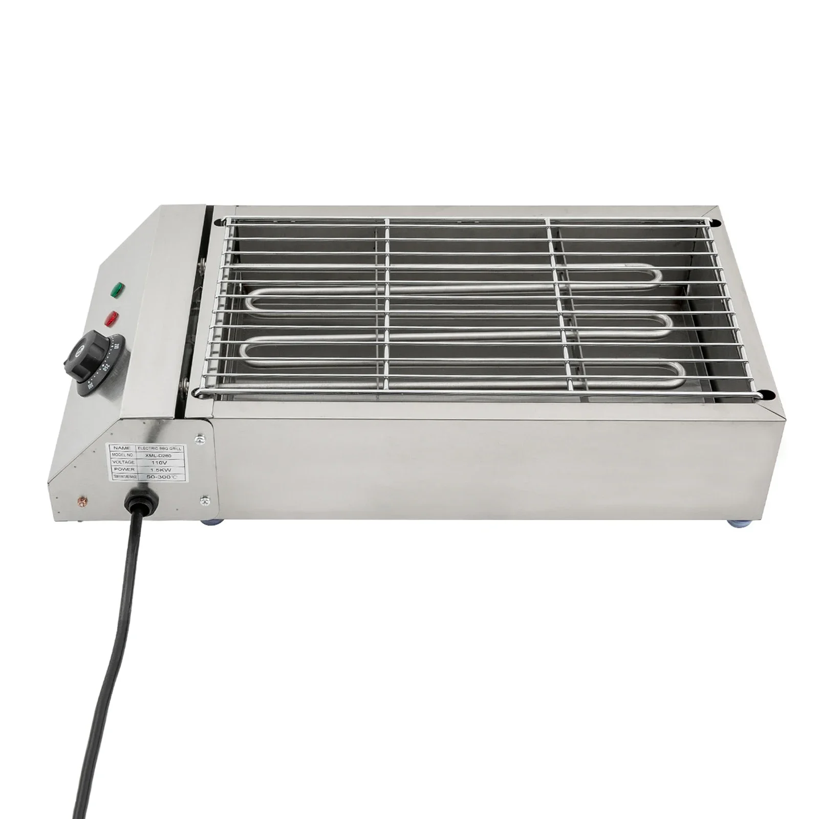 Heat Control Portable Electric Barbecue Grill – Compact Indoor/Outdoor Cooking Solution ...