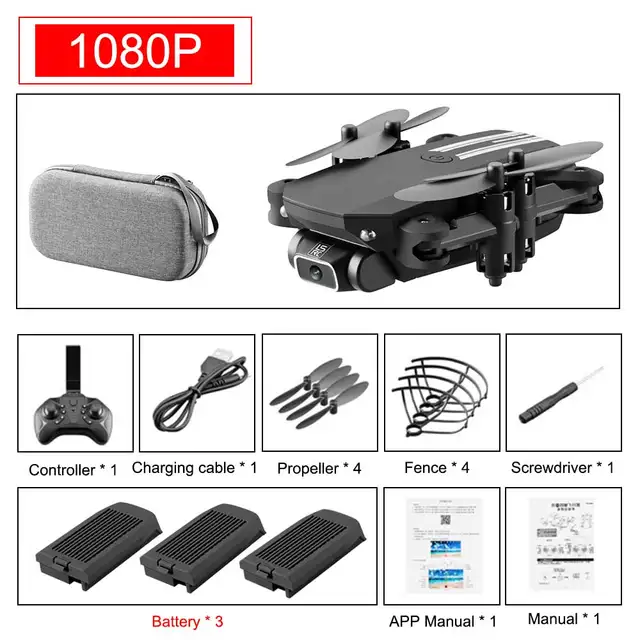 4k HD Wide Angle Camera Wifi FPV Drone – 5 Star Drones