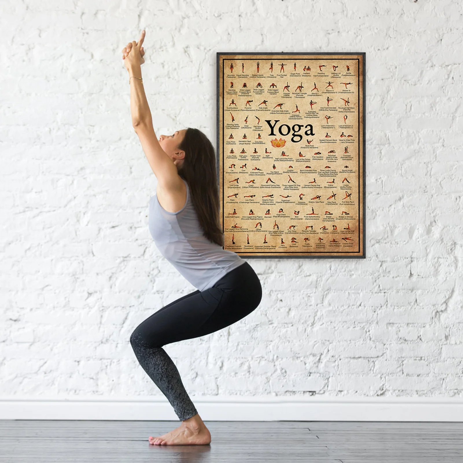 Yoga Stretching Chart