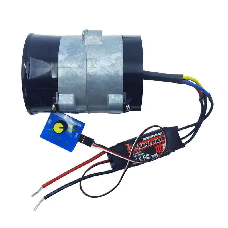 12V Turbocharged Fan Storm Power Car Turbine High Speed ducted Fan ...