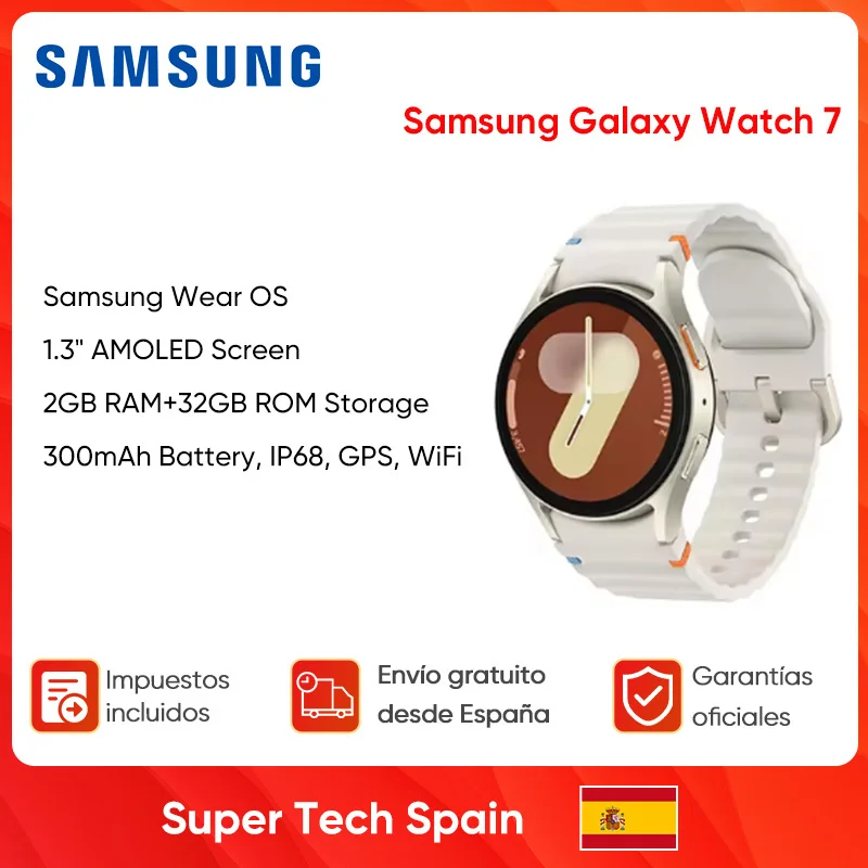 Samsung-reloj-inteligente-Galaxy-Watch-7-con-Bluetooth-5-3-40-44mm ...