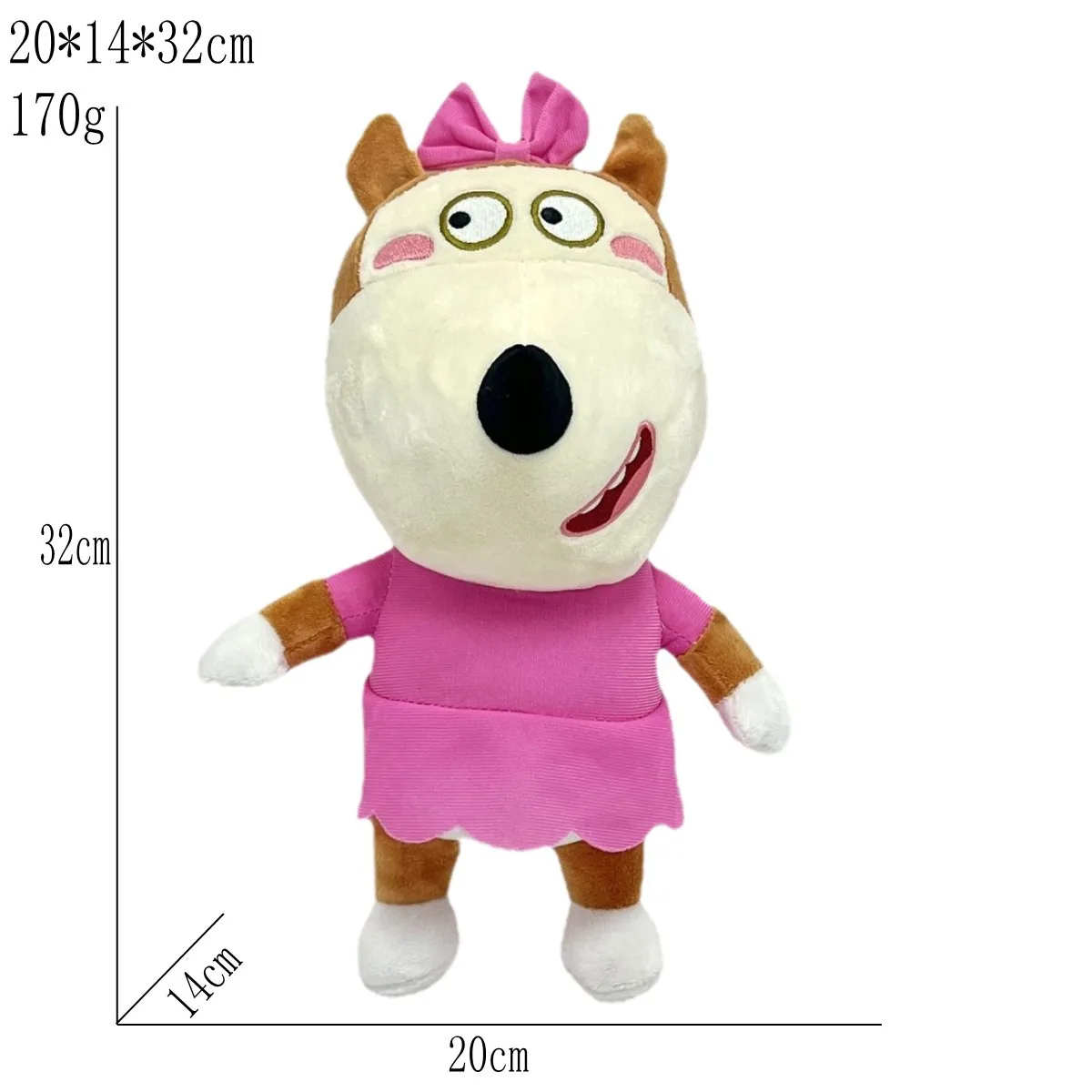 Peluches de la familia Wolfoo, Pando, Katie y Lucy, de Anime, para ...