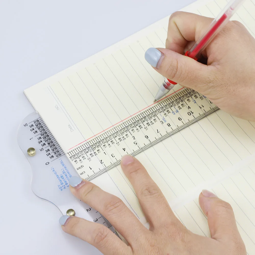 Multifunctional-6inch-15cm-Clear-Acrylic-T-Square-Ruler-For-Easy ...