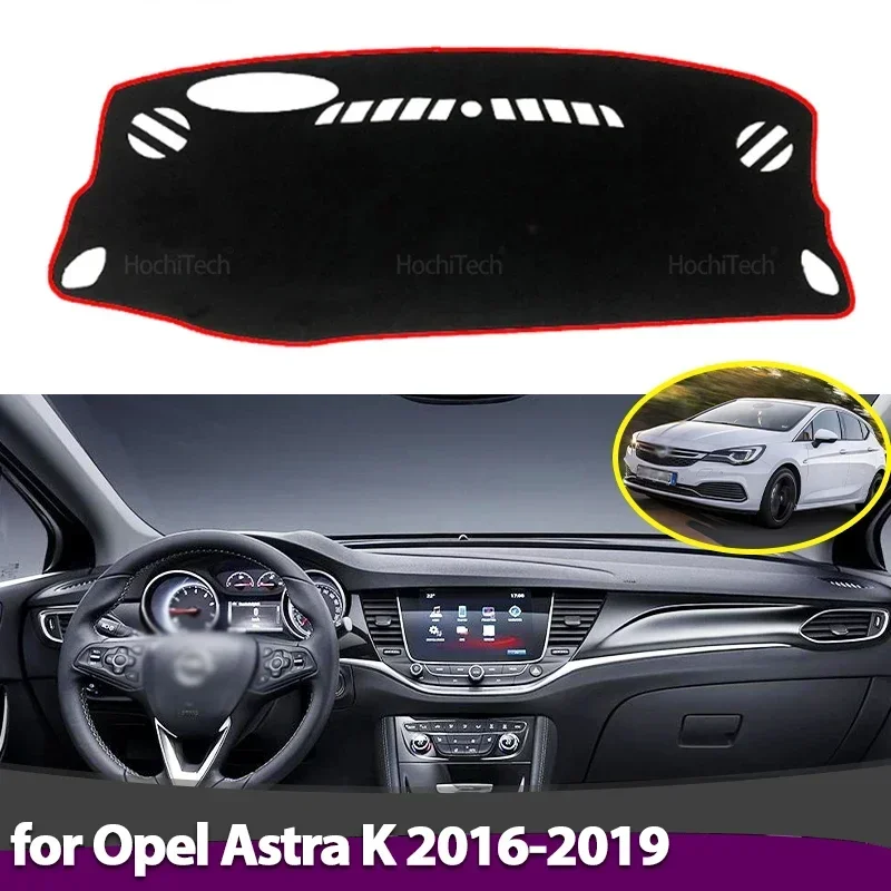 Anti-Slip Dashboard Cover Protective Pad Car Accessories for Opel Astra ...