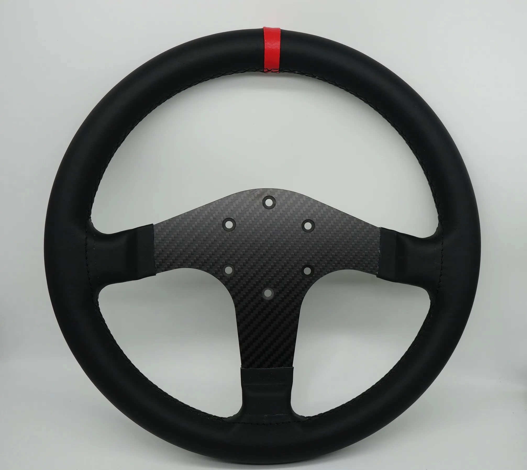 SIMPUSH-SIMRACING-WHEEL-carbon-fiber-13inchs-33cm-Circular-steering ...