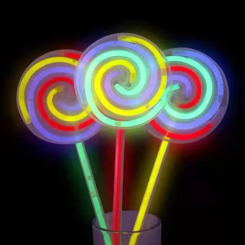 Lollipop-Glow-Stick-Fluorescent-Light-Sticks-for-Kids-Adults-Carnival ...