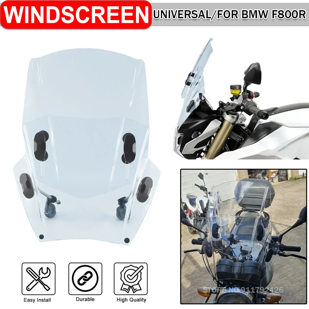 For-Tenere700-CB1300-Universal-Deflector-Windscreen-Motorcycle ...