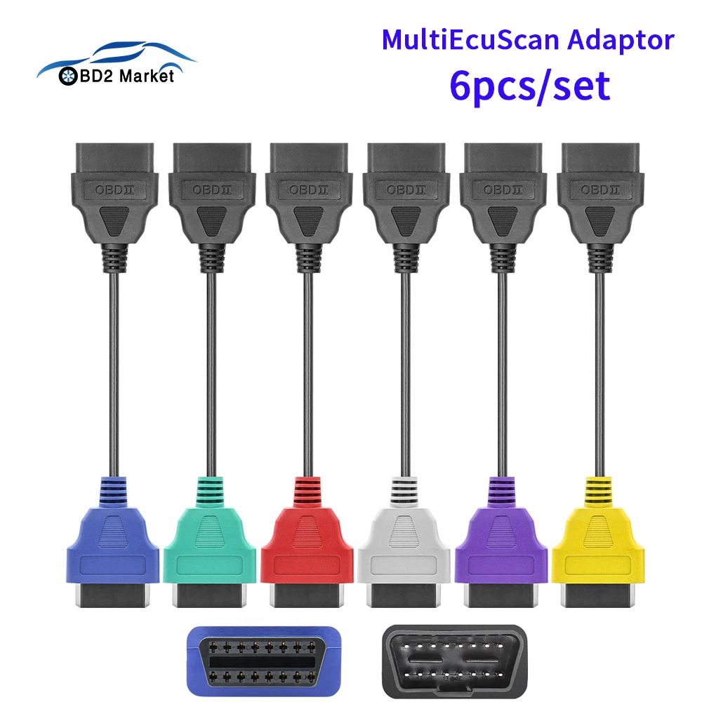 For-Fiat-4-6-Multi-Color-ECU-Scan-OBD-2-16Pin-MultiECUScan-Cable ...