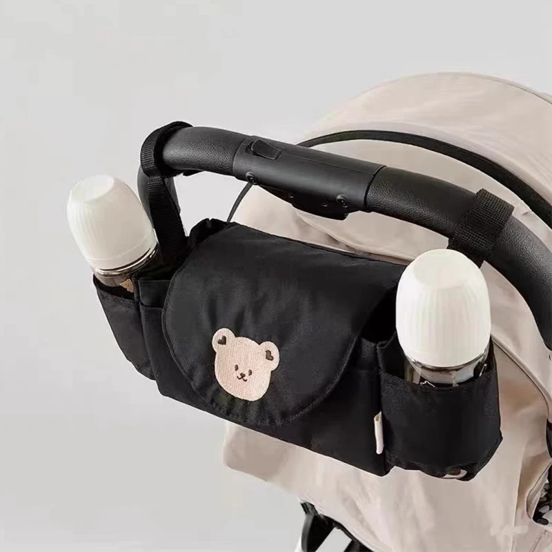 Universal-Buggy-Baby-Pram-Organizer-Bottle-Cup-Holder-Multipurpose-Baby-Stroller-Bag-Accessory ...