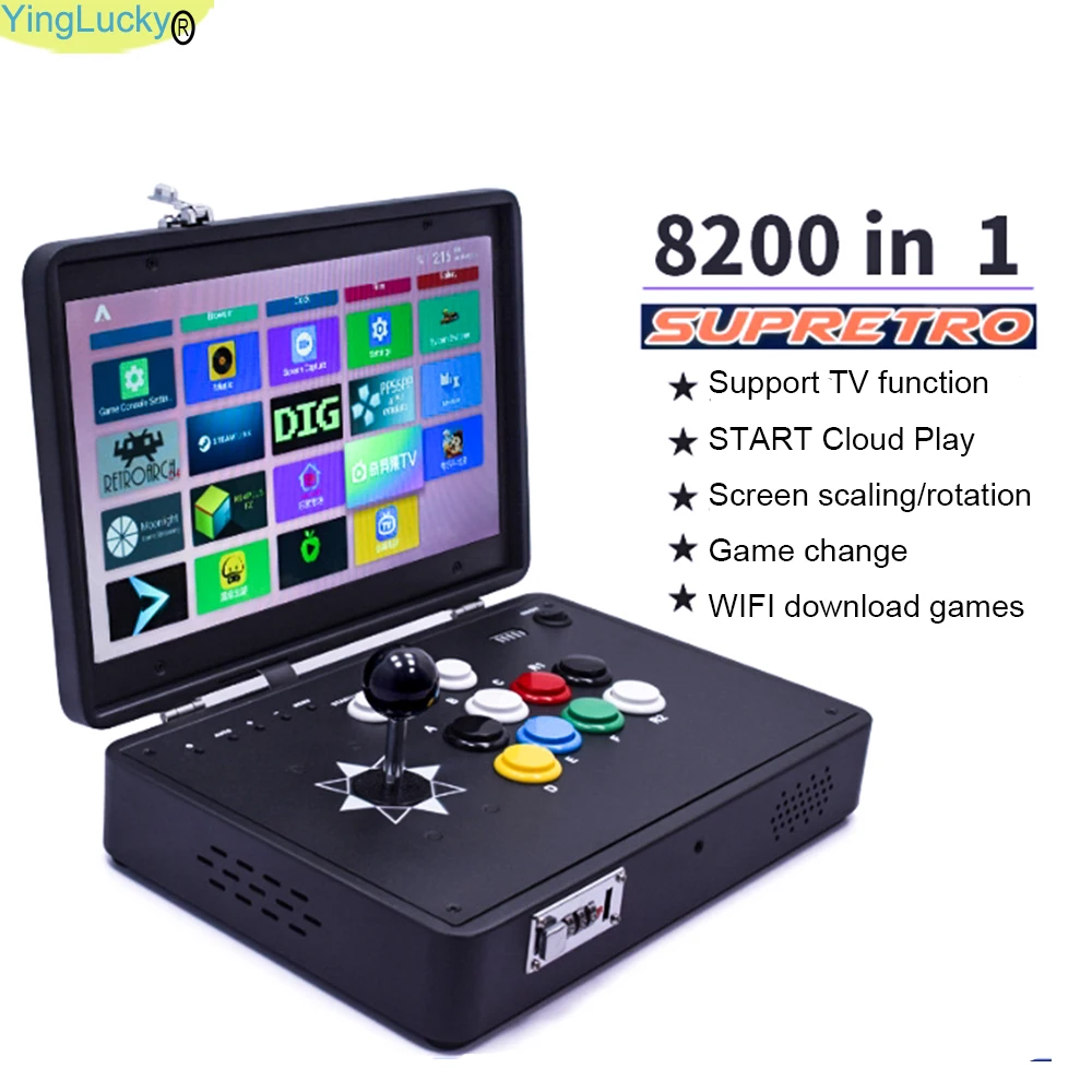 Pandora Arcade Games Box 18.5 Inch LCD Pandora Arcade Console Double ...