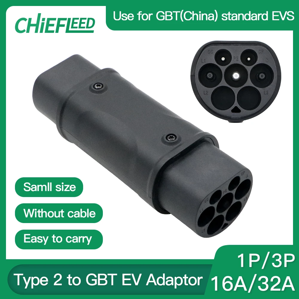 Gbt To Type 2 Ev Charger Adaptor Iec 62196 To Gb China Standard Ev ...