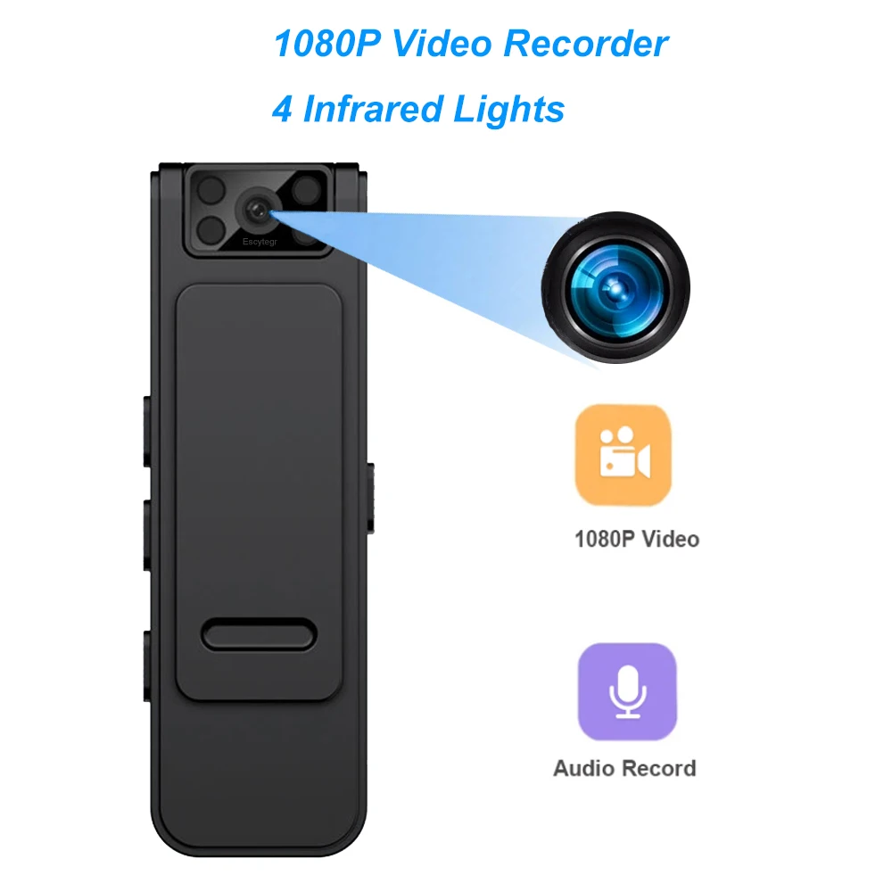 Magnetic-Digital-Mini-Camera-HD-1080P-Infrared-Light-Night-Vision-Body ...