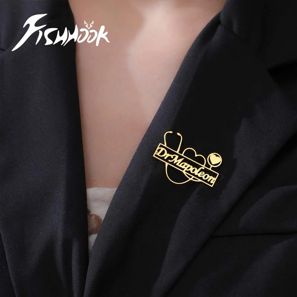 Hospital Doctor Nurse Dentist Personalized Brooch Name Brand Tag ID ...