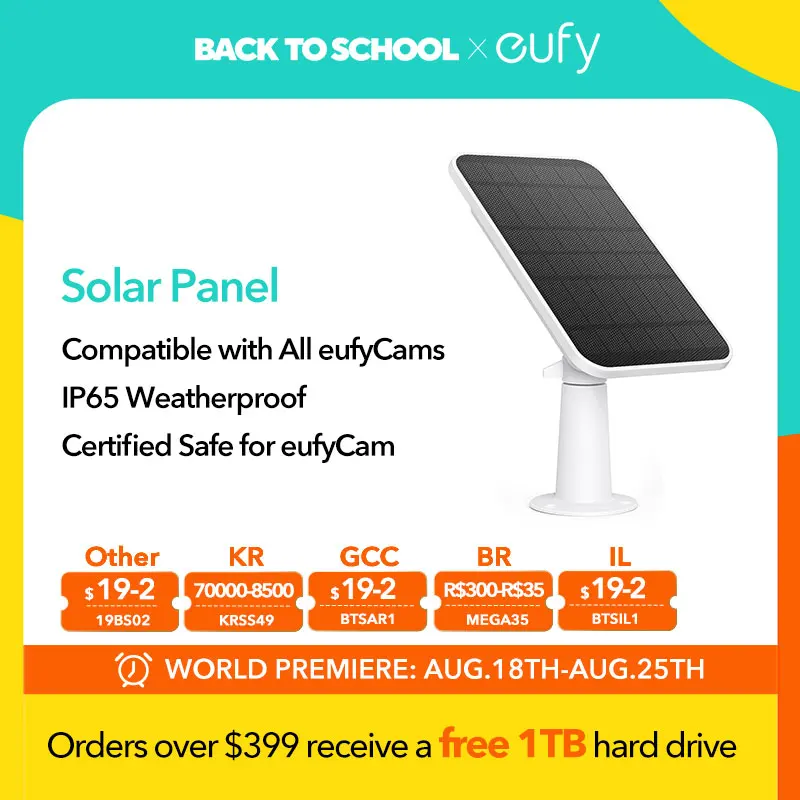 eufy-security-Certified-eufyCam-Solar-Panel-Compatible-with-eufyCam ...