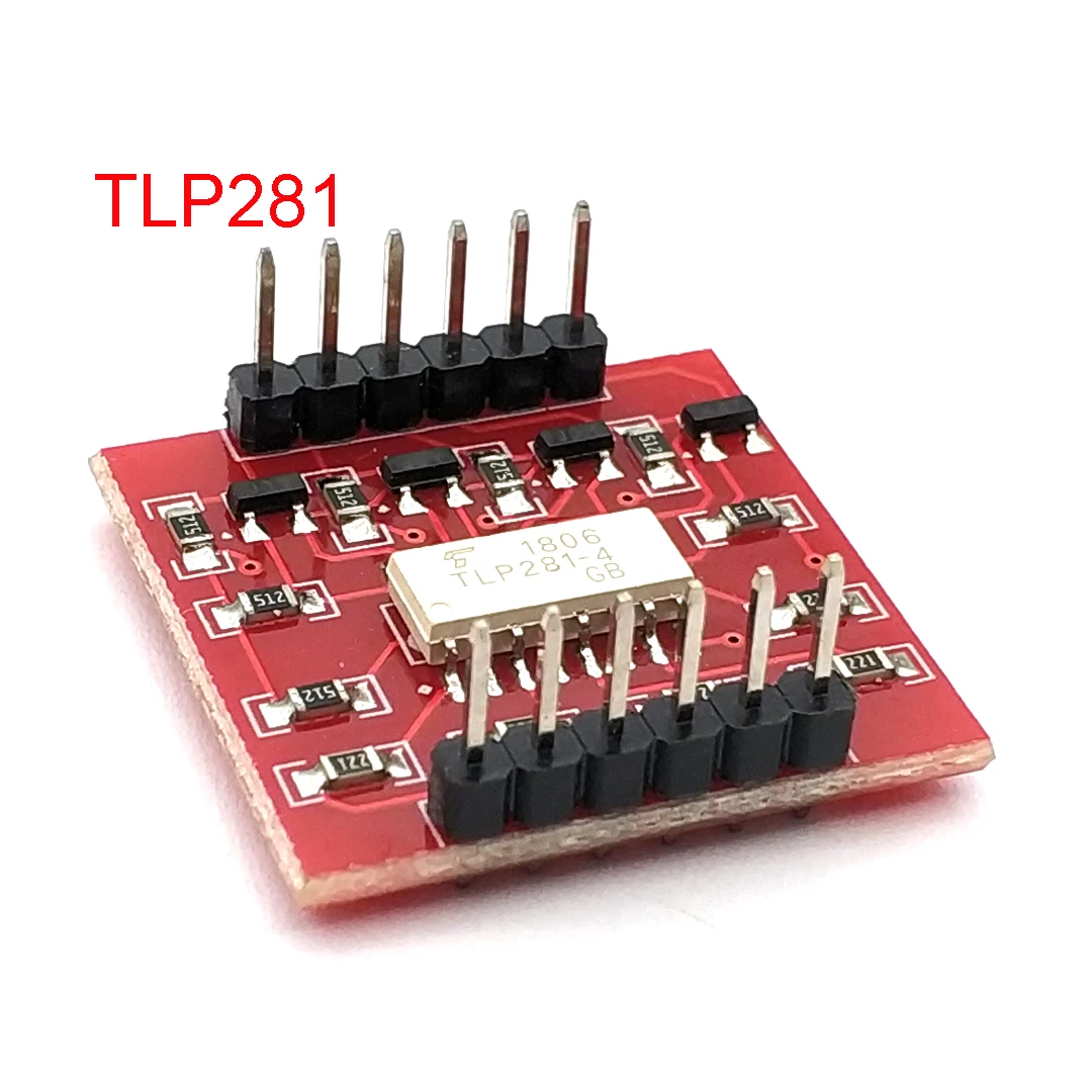 TLP281 4 Channel Opto isolator IC Module for Arduino Expansion Board ...