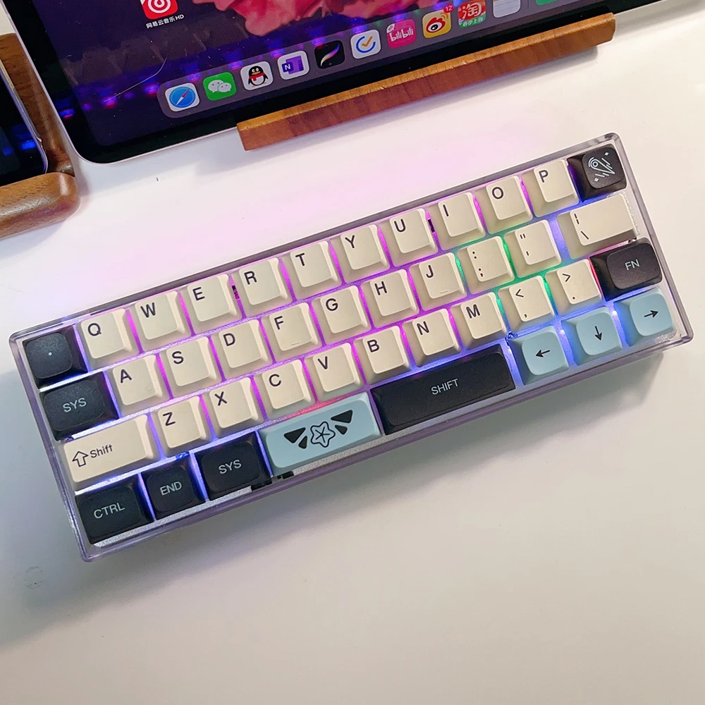 TU40-Programmable-Planck-Layout-Mini-Portable-Mechanical-Keyboard-DIY ...